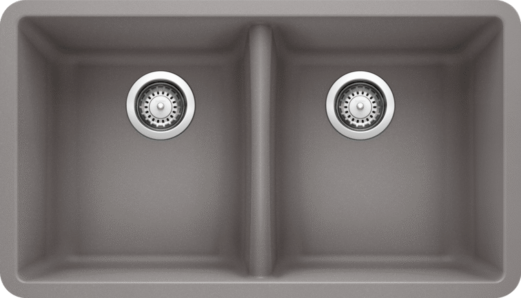 Blanco 401667- Horizon U2 Silgranit Metallic Gray | FaucetExpress.ca