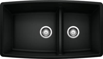 Blanco 402664- Blanco Performa U 1 3/4 Low Divide Coal Black ...