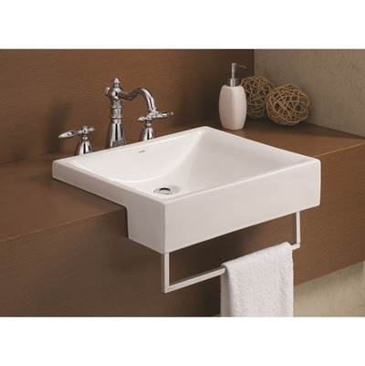 Cheviot 1649-WH- PACIFIC Semi-Cassa Sink | FaucetExpress.ca