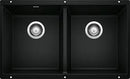 Blanco 400580- PRECIS U 2 Undermount Kitchen Sink SILGRANIT® Anthracite ...